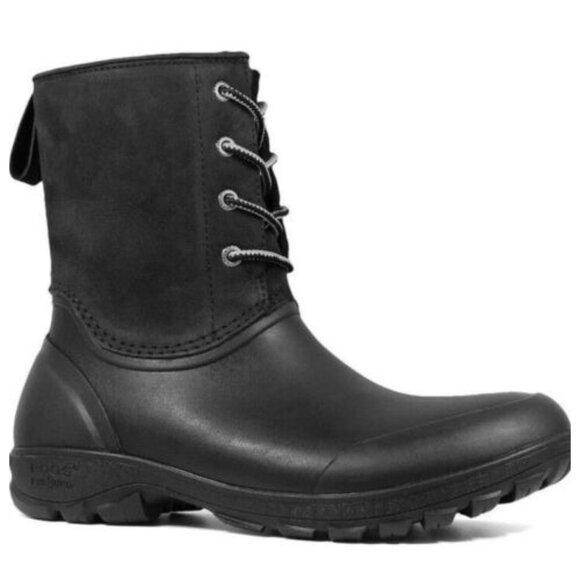 Bogs | Shoes | Mens 7 Bogs Sauvie Snow Leather Boots 4f Waterproof New ...